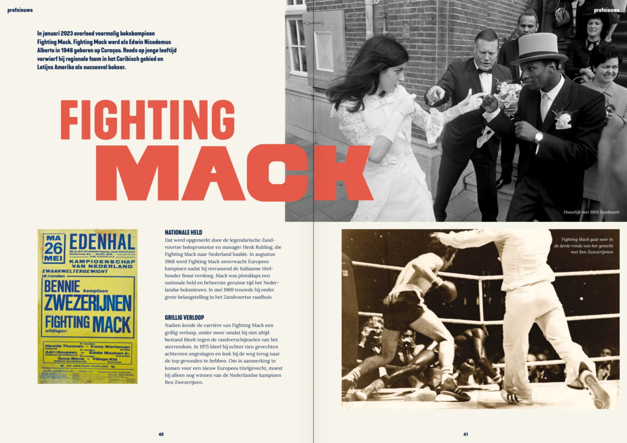 In Memoriam: Fighting Mack | Curacao Boxing Association